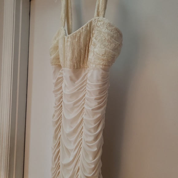 Pompous Girly | Dresses | Beautiful White Mini Dress With Lace And ...